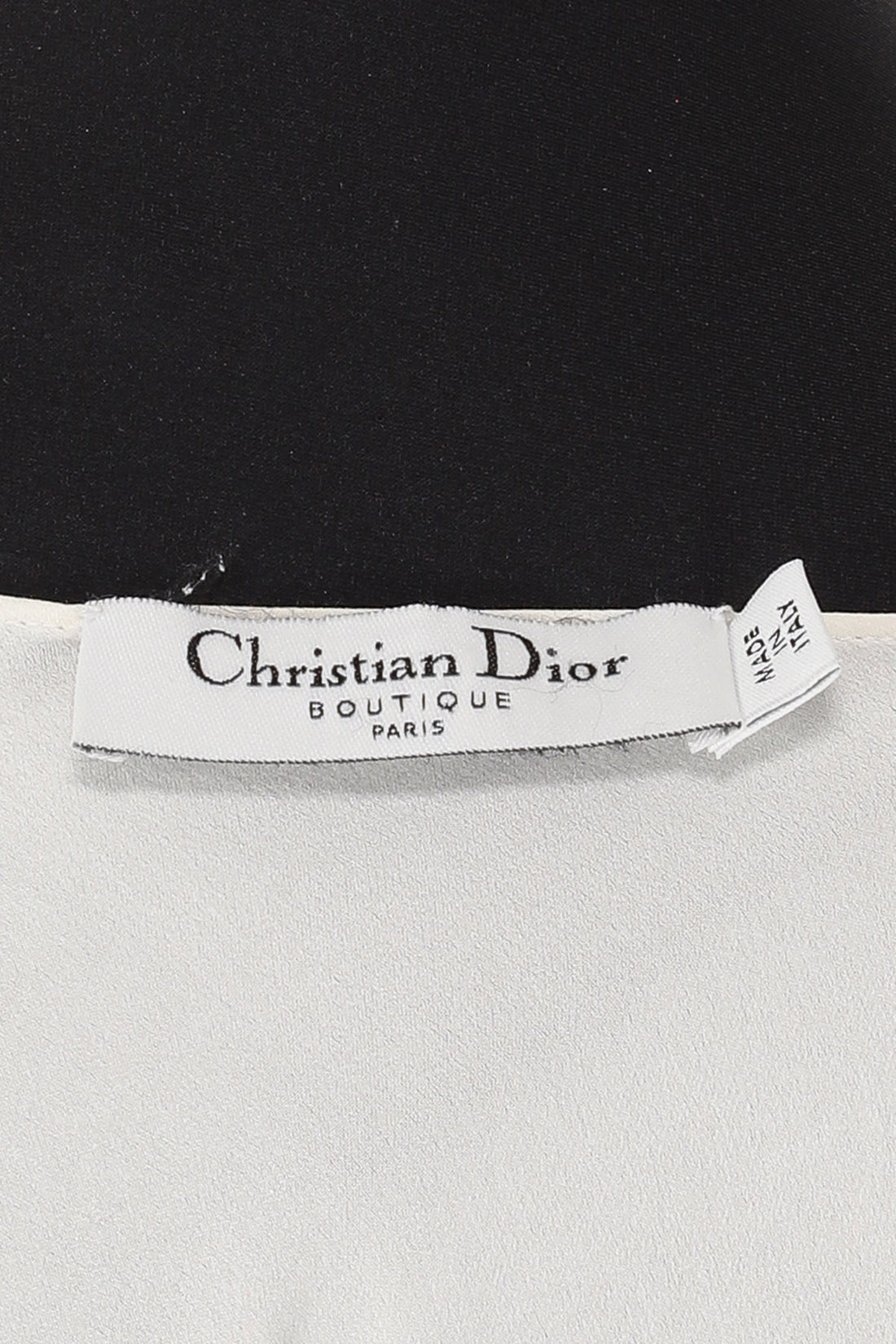 Christian Dior White Flowy Blouse – Vintage Grace